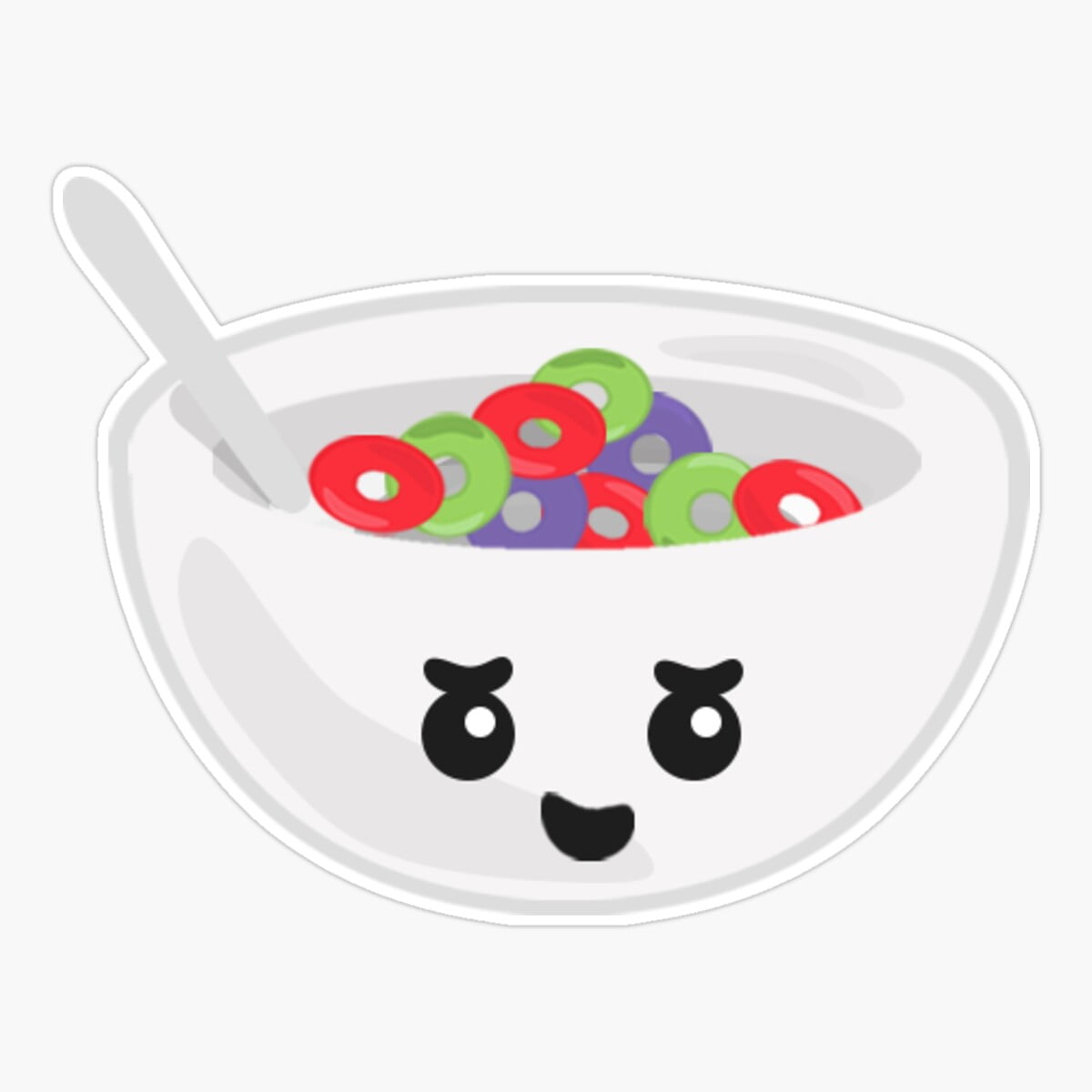 Maneki Cereal Kawaii Sticker, Phone Decal Water Bottle Stickers Car ...