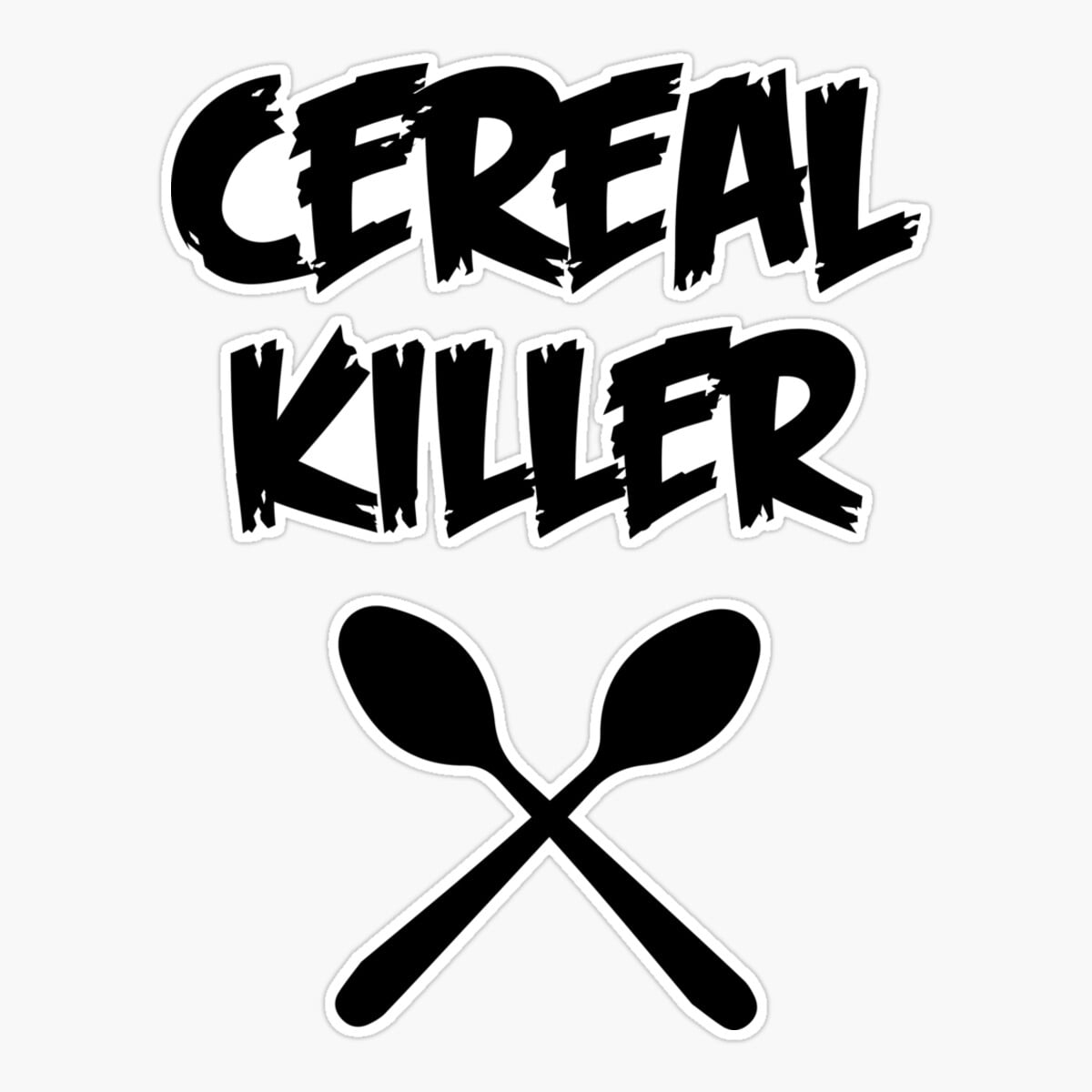 Maneki Cereal Killer (Muesli / Corakes) Er, Phone Decal Water Bottle ...