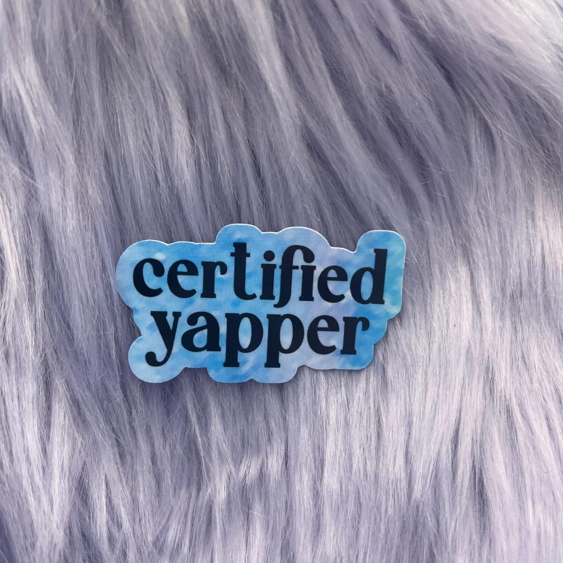 Maneki Certified Yapper Er,Funny Er Yap, Phone Decal Water Bottle ...