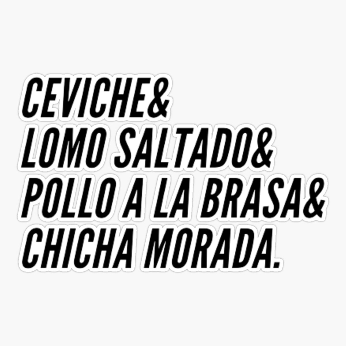 Maneki Ceviche Lomo Saltado Pollo A La Brasa Chicha Morada Peruvian ...