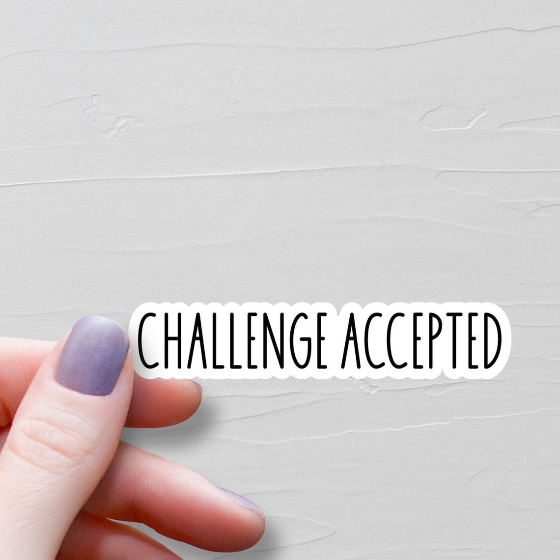 Maneki Challenge Accepted Er, Vinyl Ers, Water Bottle Er, Laptop Er ...