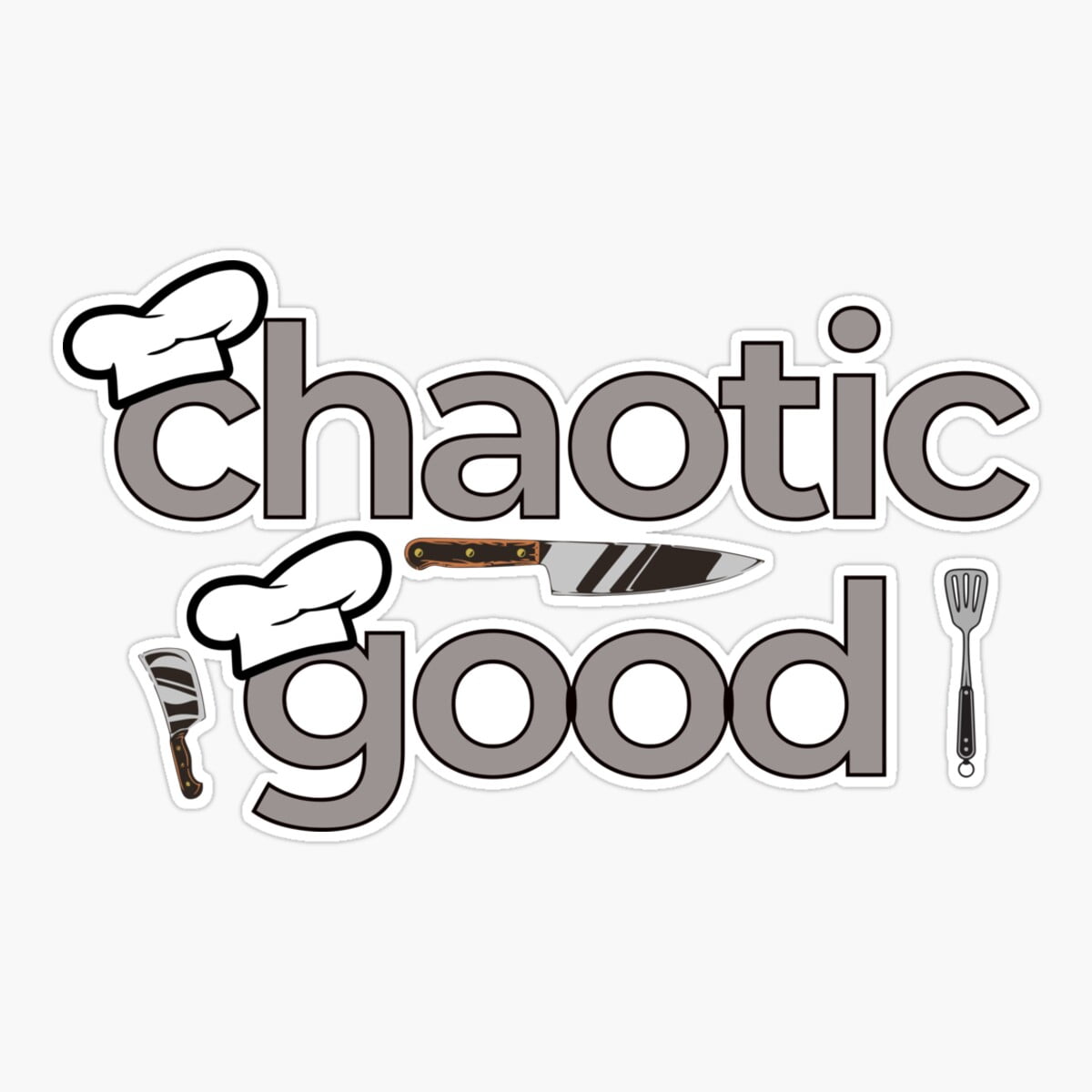 Maneki Chaotic Good Masterche Sticker, Phone Decal Water Bottle ...