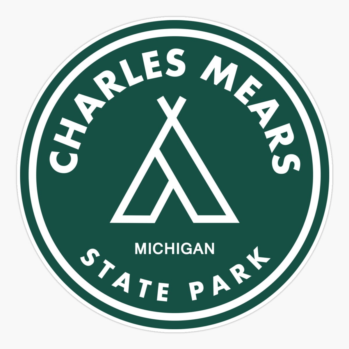 Maneki Charles Mears State Park Michigan Tent Er, Phone Decal Water ...