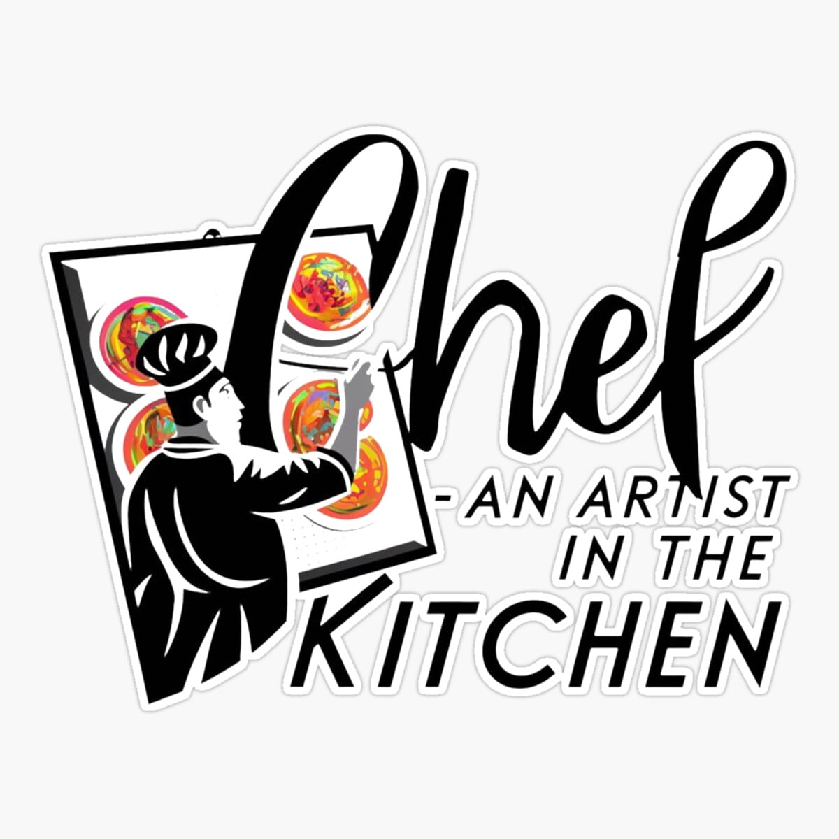 Maneki Che An Artist In The Kitchen Painter Ood Cooking Culinary Cook ...