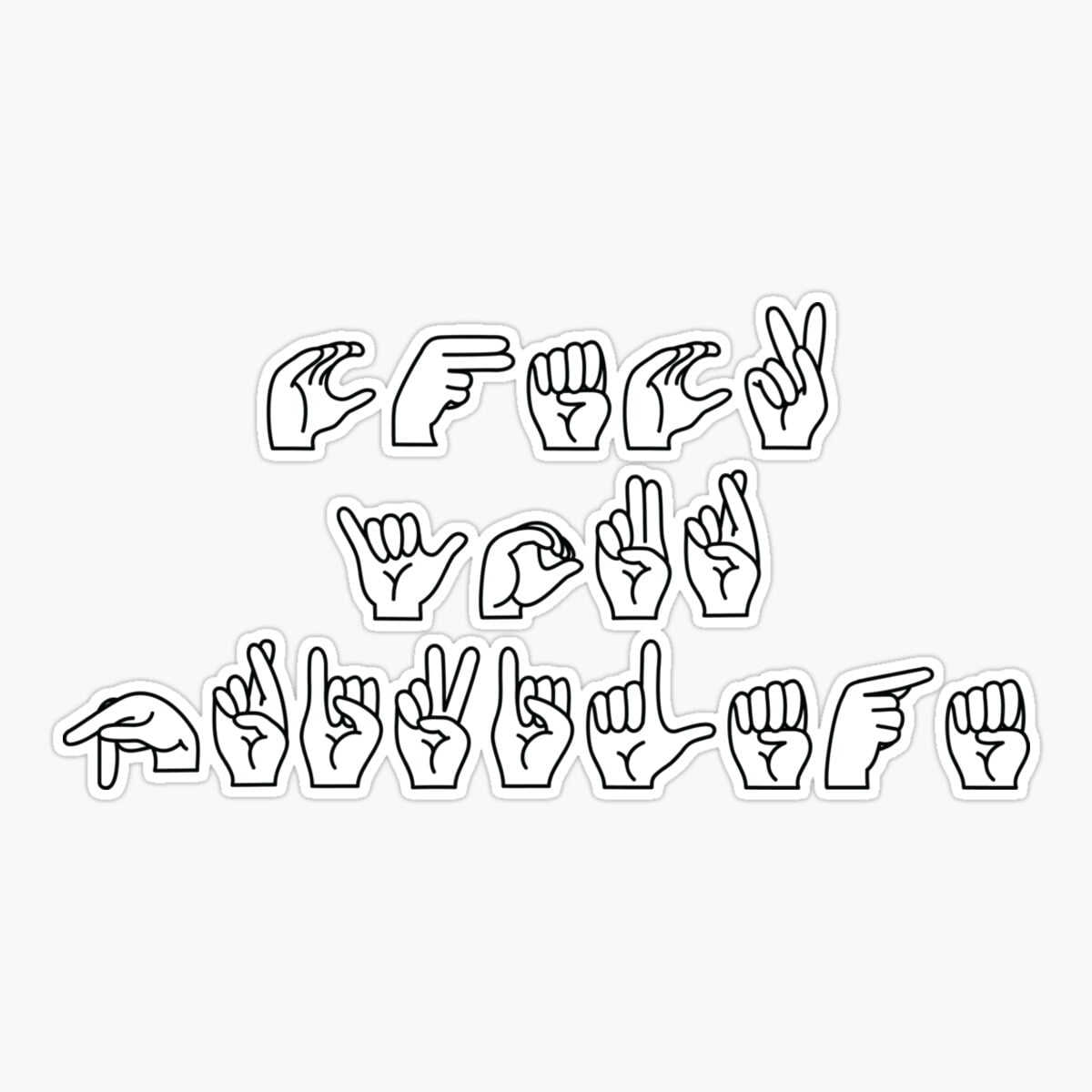 Maneki Check Your Privilege In American Sign Language (Asl) Er, Phone ...