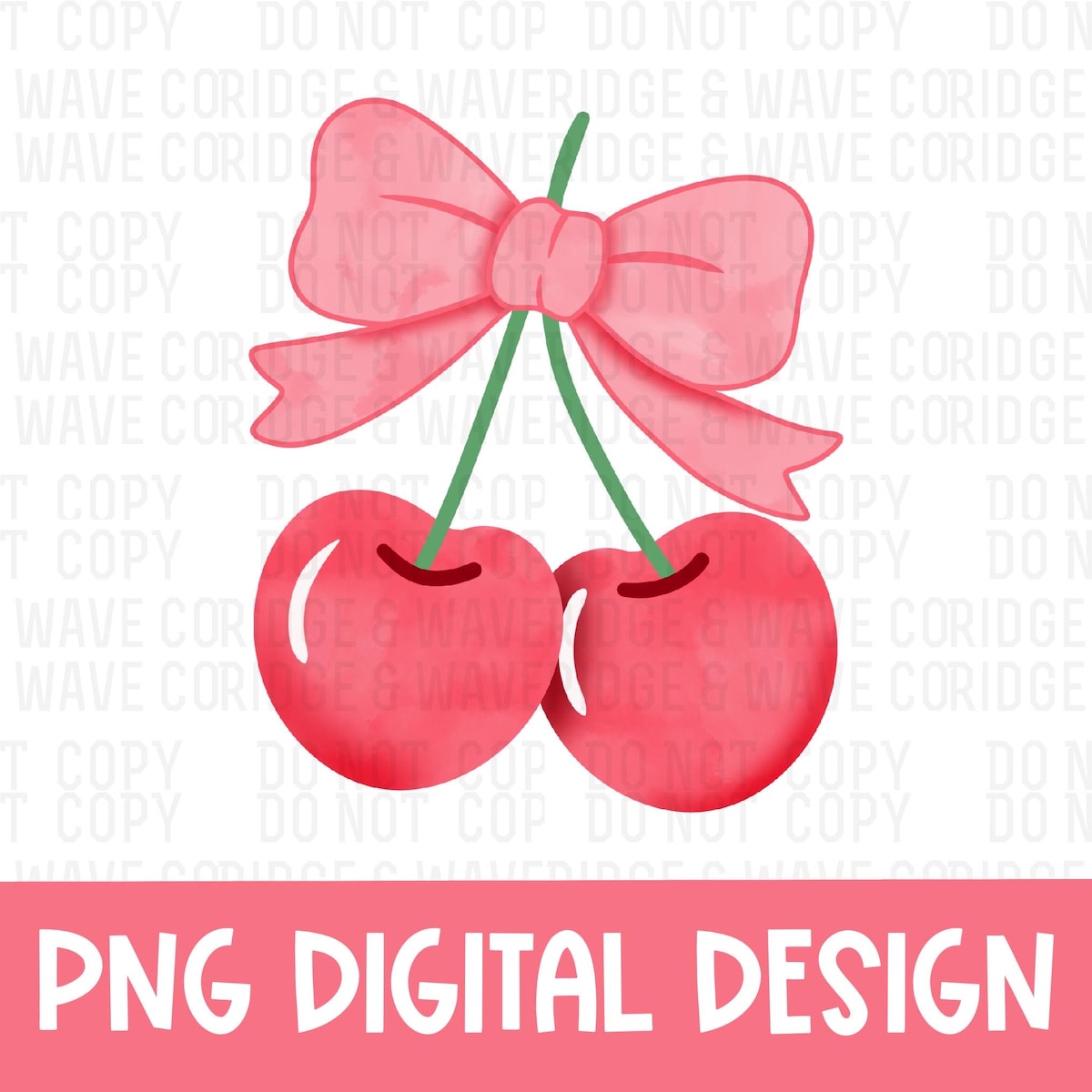 Maneki Cherry Coquette Sublimation Designs For Shirts For Women, Cherry ...
