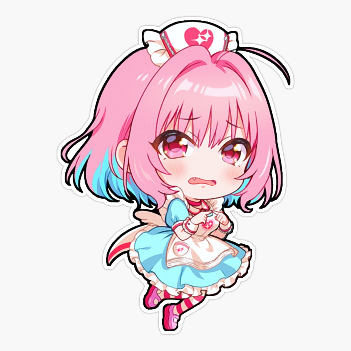 Maneki Chibi Riamu Yumemi ~ Anime Er, Phone Decal Water Bottle Stickers ...