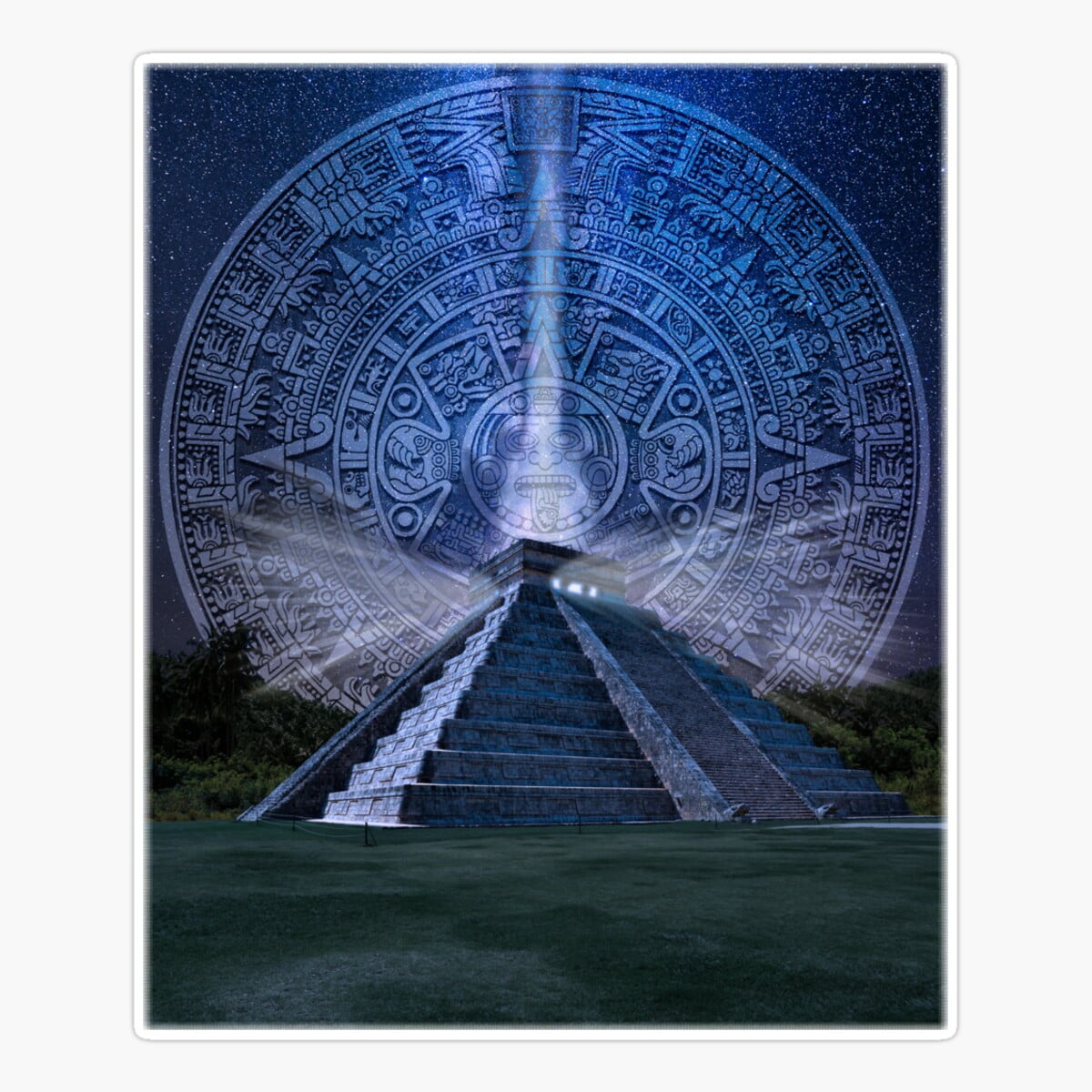 Maneki Chichen Itza Mexico Mexican Pride Seven Wonders O The World ...