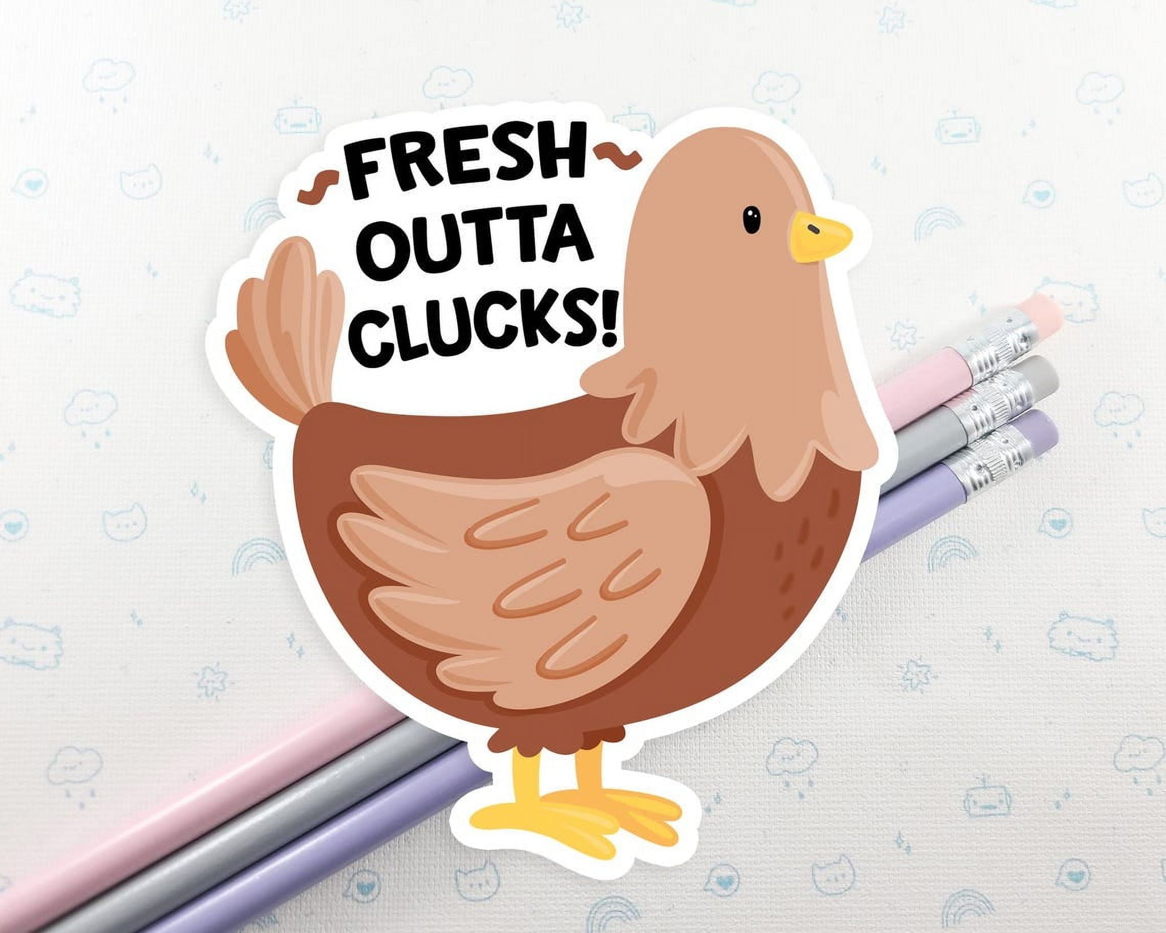 Maneki Chicken Er, Vinyl Ers, Laptop Decal, Chicken Gift, Gift For Her ...