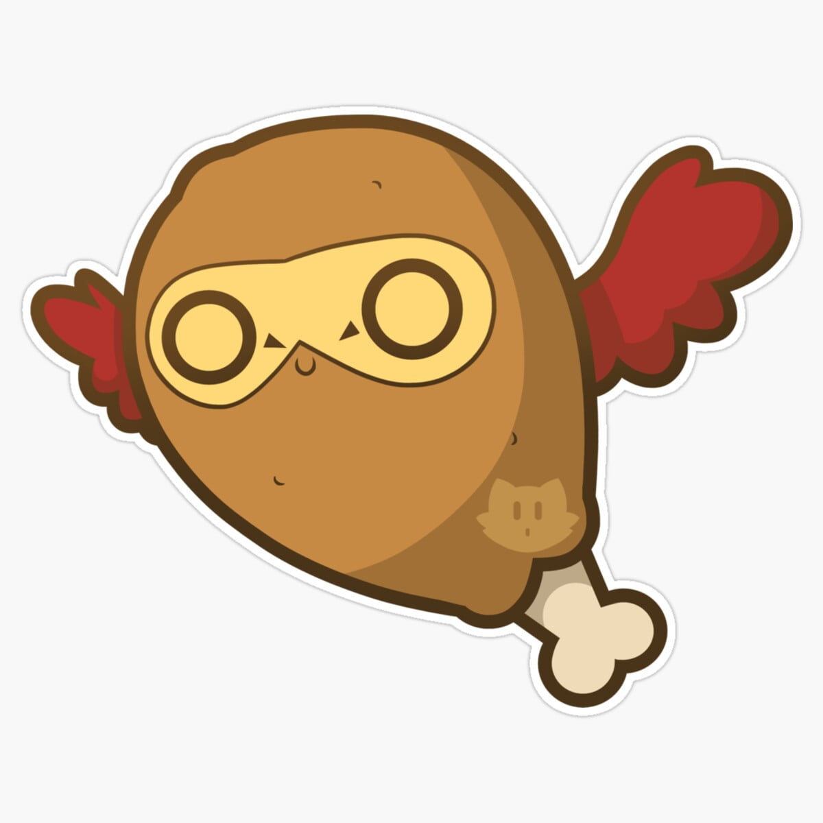 Maneki Chicken Hawks Er, Phone Decal Water Bottle Stickers Car Decals ...