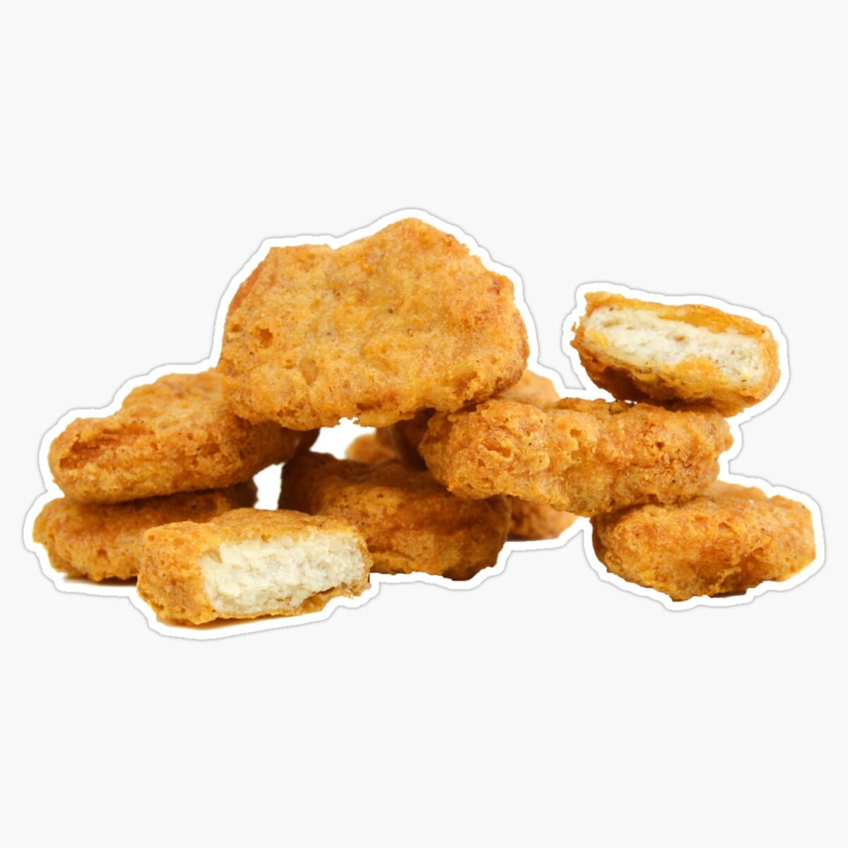 Maneki Chicken Nugget Er, Phone Decal Water Bottle Stickers Car Decals ...