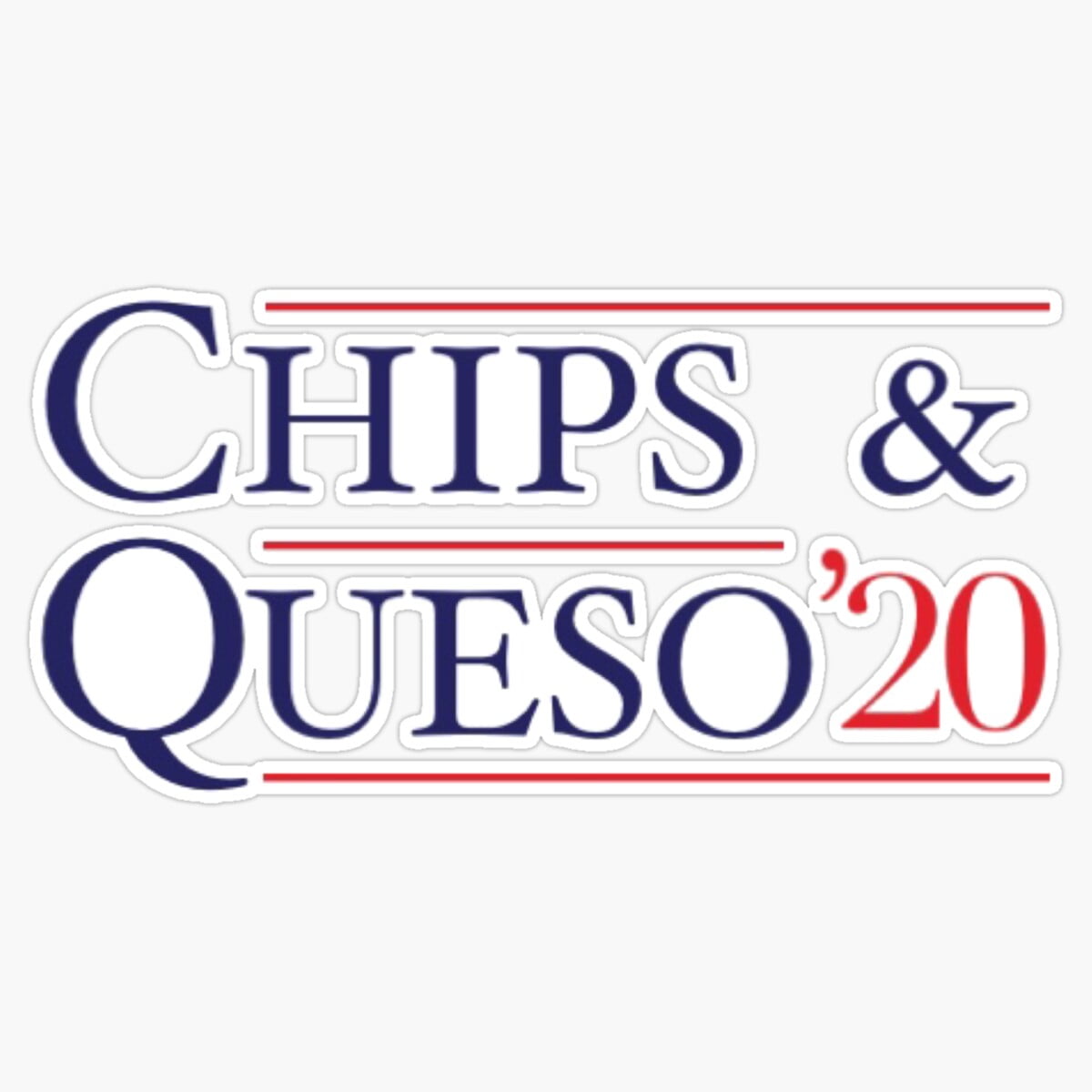 Maneki Chips & Queso ‘20 Er, Phone Decal Water Bottle Stickers Car ...