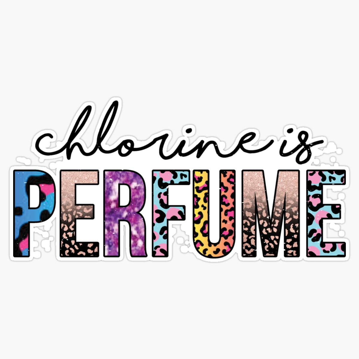 Maneki Chlorine Is Perfume Er, Phone Decal Water Bottle Stickers Car ...