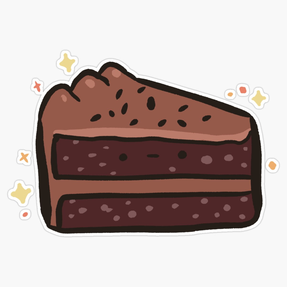 Maneki Chocolate Cake Er, Phone Decal Water Bottle Stickers Car Decals ...