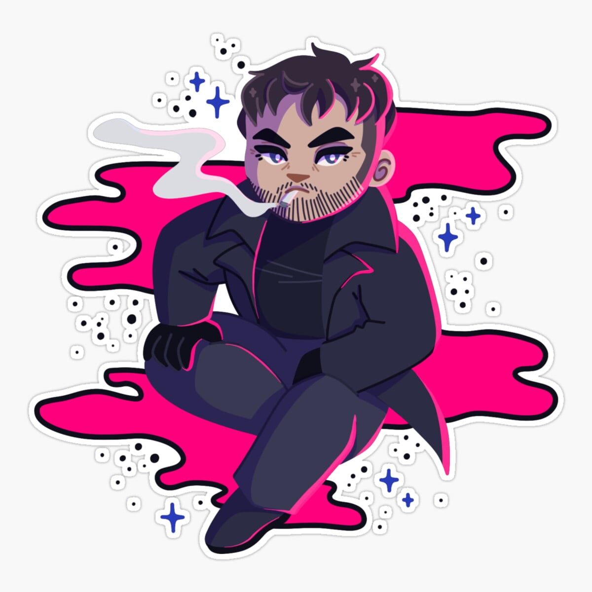 Maneki Chris Redfield Resident Evil Village Er, Phone Decal Water ...