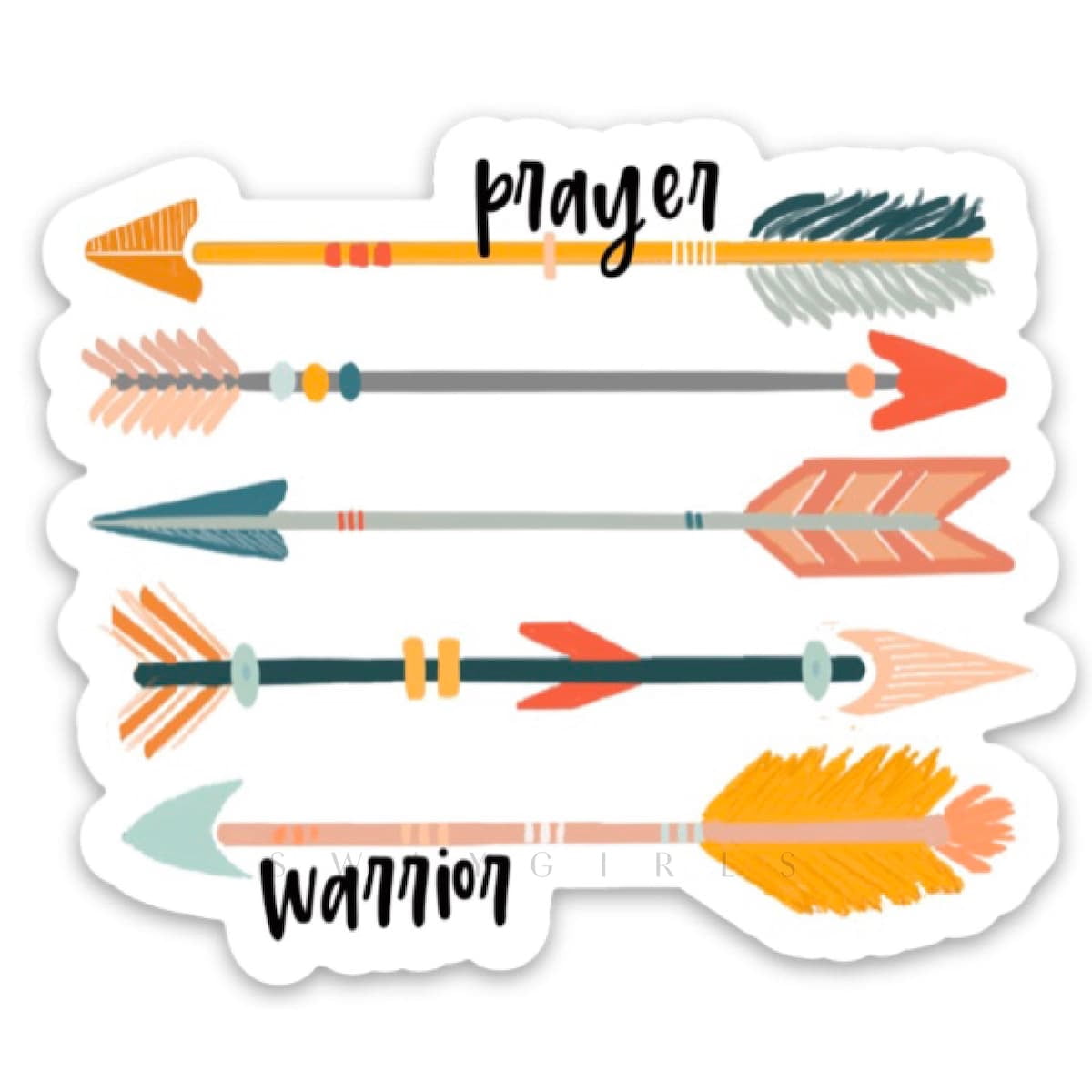 Maneki Christian Faith Stickers Waterproof Vinyl Decals About , God ...