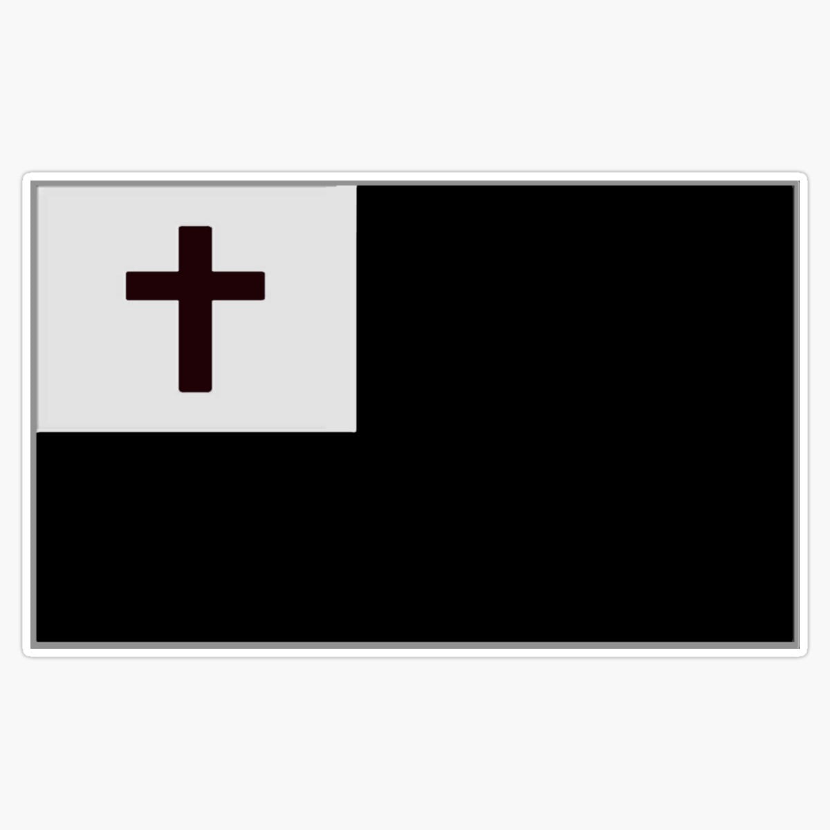 Maneki Christian Flag - Tactical (Blacked Out) Er, Phone Decal Water ...