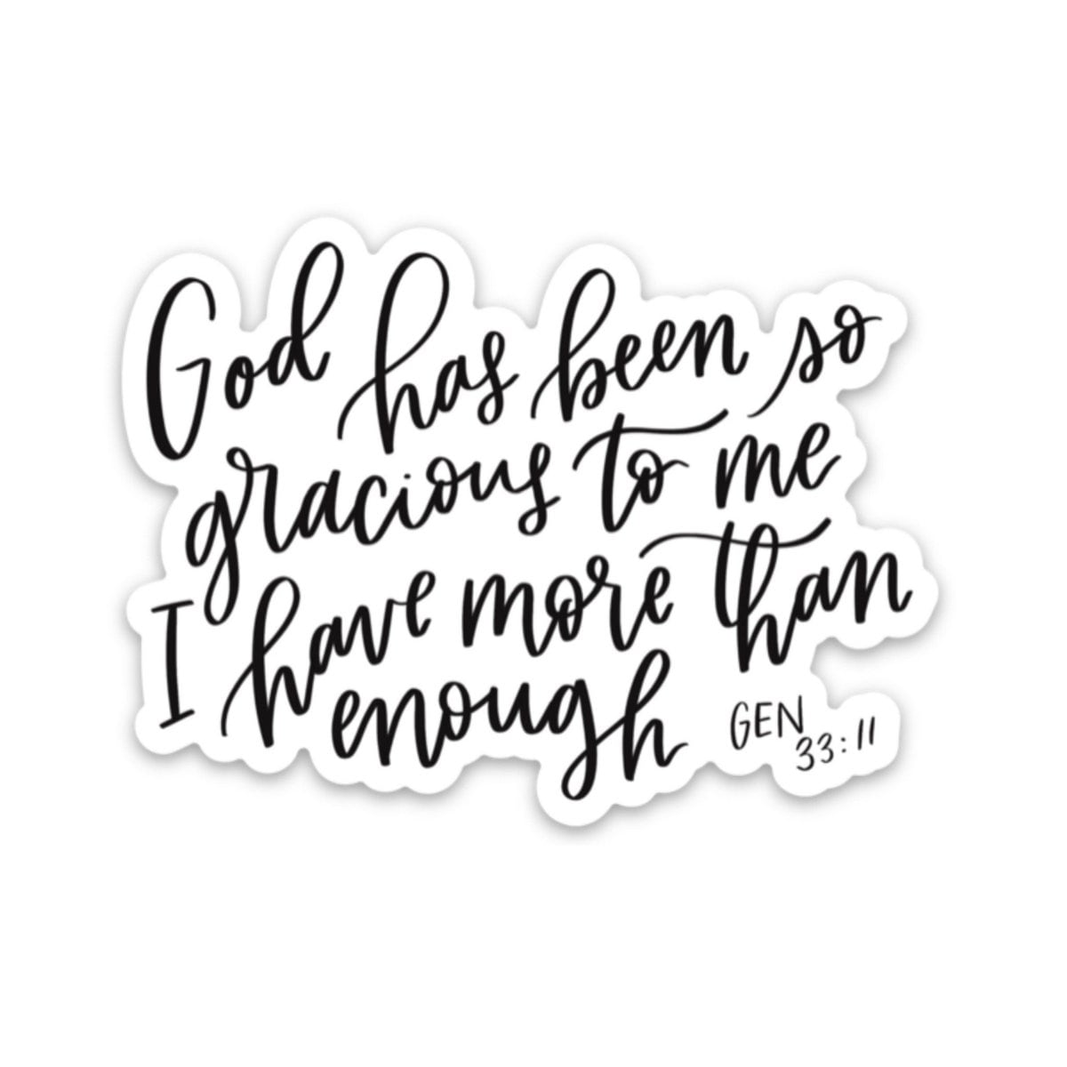 Maneki Christian Stickers Scripture & Bible Verse Stickers God Has Been ...