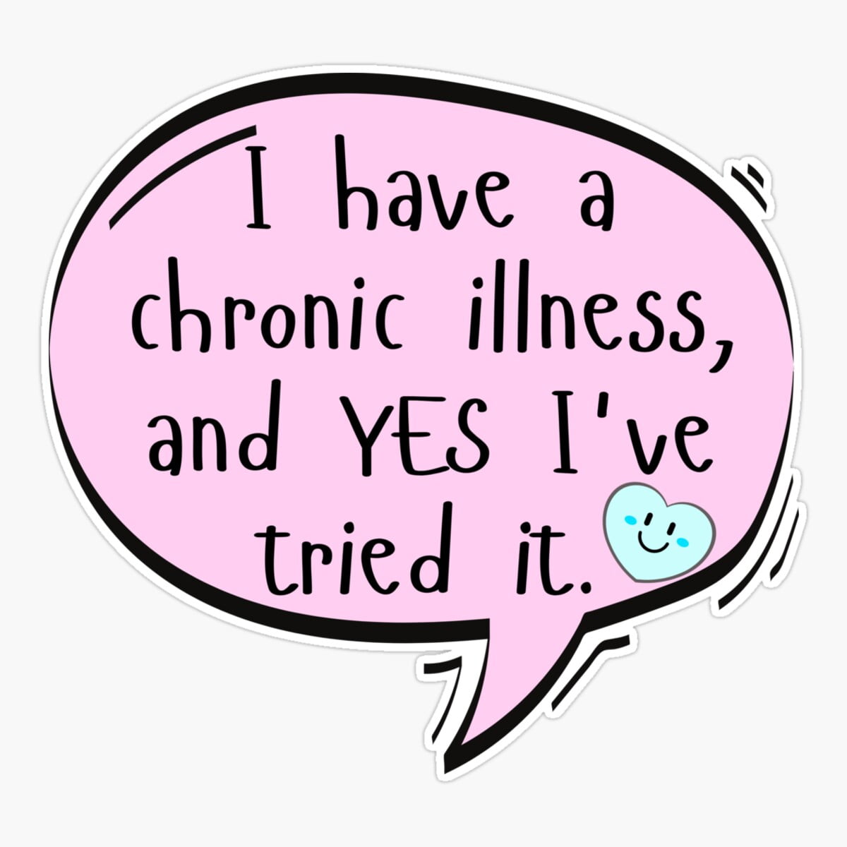 Maneki Chronic Illness Pin Badge | Invisible Illness Pin | Chronic ...