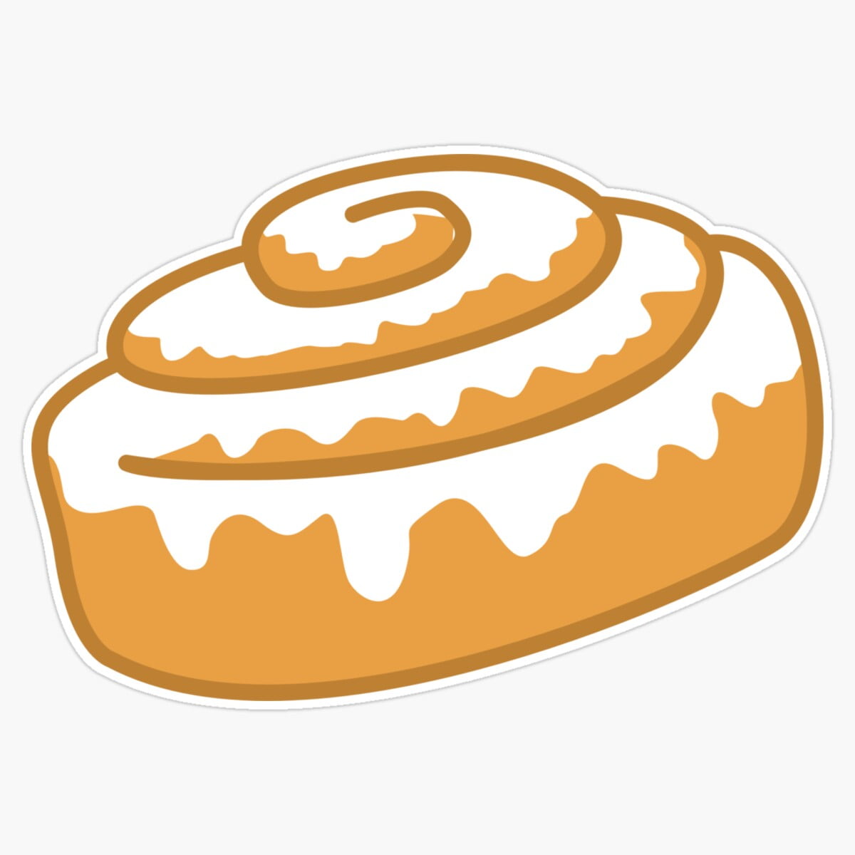 Maneki Cinnamon Bun Simple Er, Phone Decal Water Bottle Stickers Car ...