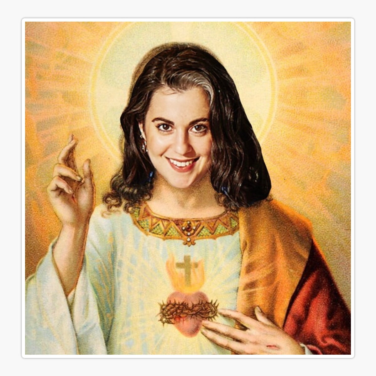 Maneki Claire Saitz As Sticker, Phone Decal Water Bottle Stickers Car ...