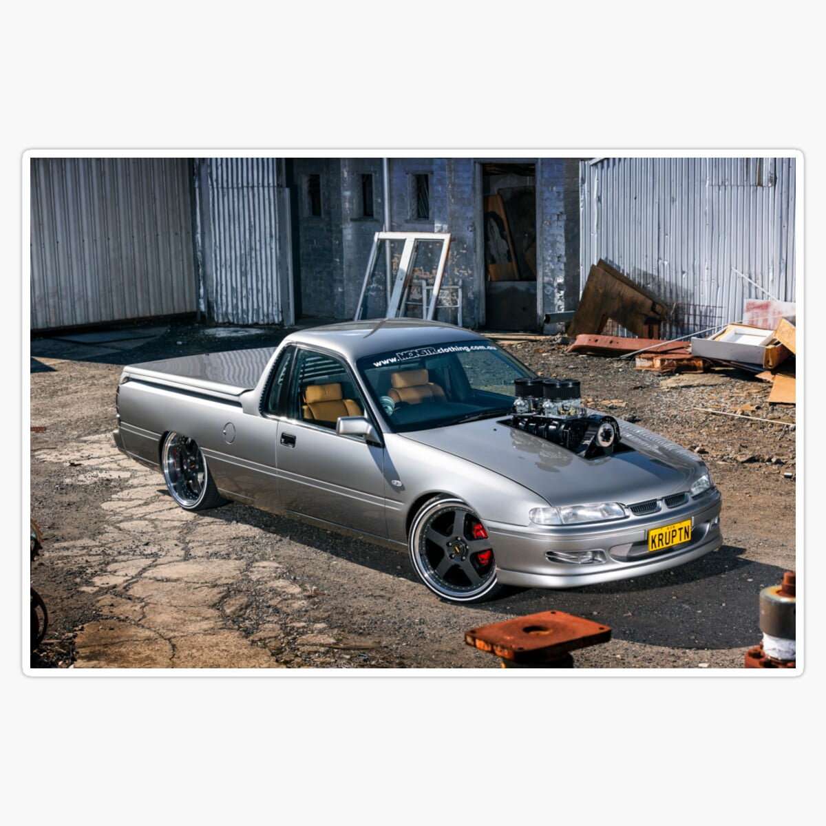 Maneki Clint Stevens' Blown Holden Vs Ute Er, Phone Decal Water Bottle ...