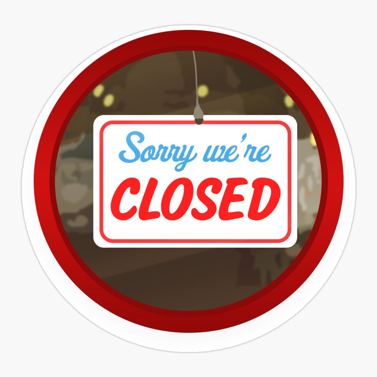 Maneki Closed Or Ghost Hunting Er, Phone Decal Water Bottle Stickers ...