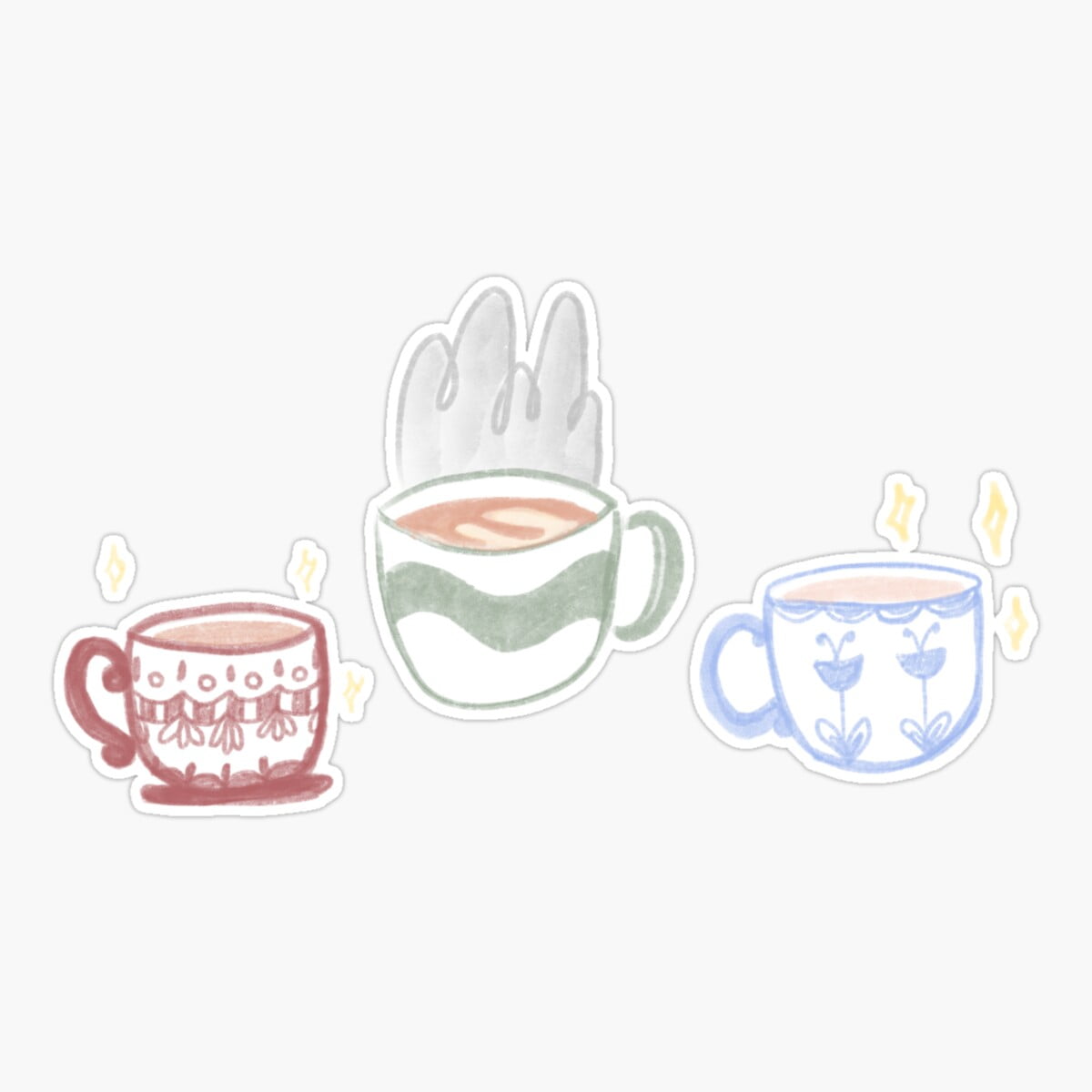 Maneki Coffee N Tea Er, Phone Decal Water Bottle Stickers Car Decals ...