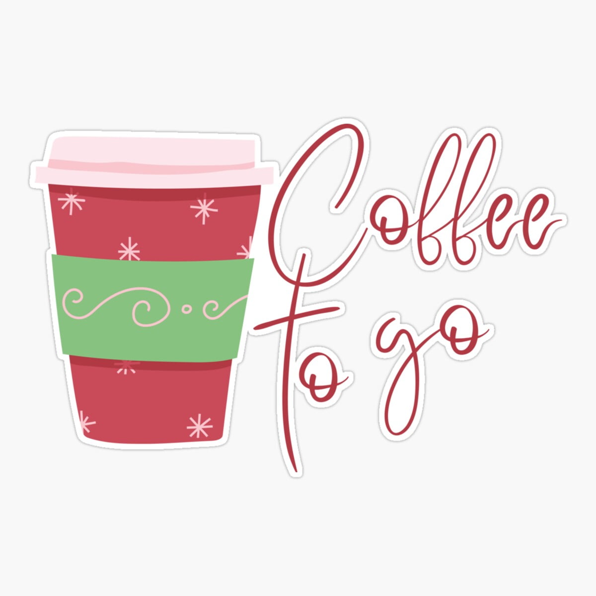 Maneki Coffee To Go - Coffee Quotes Er, Phone Decal Water Bottle ...