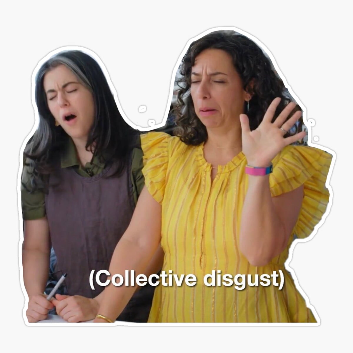 Maneki Collective Disgust Sticker, Phone Decal Water Bottle Stickers ...