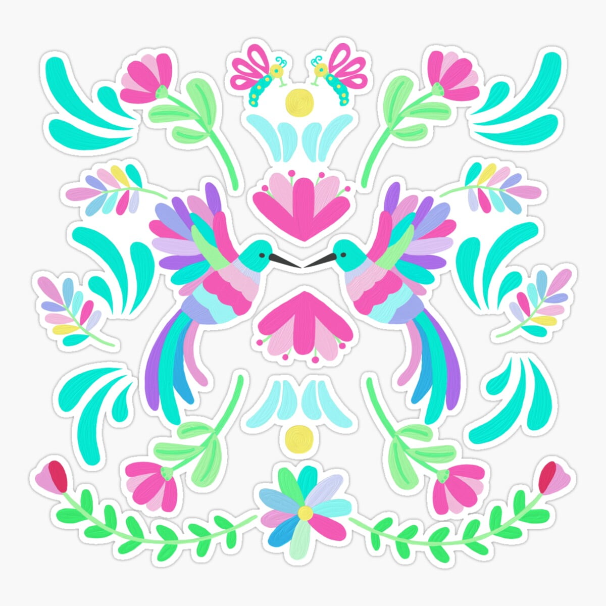 Maneki Colorul Otomi Design Collection, Otomi Moti Premade Scene, Otomi ...