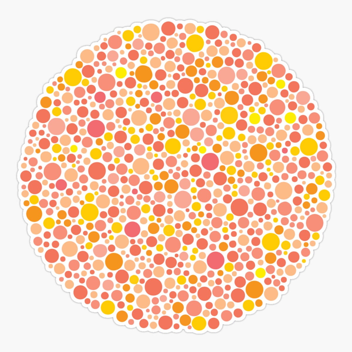 Maneki Colour Blind Test No.5 Er, Phone Decal Water Bottle Stickers Car ...