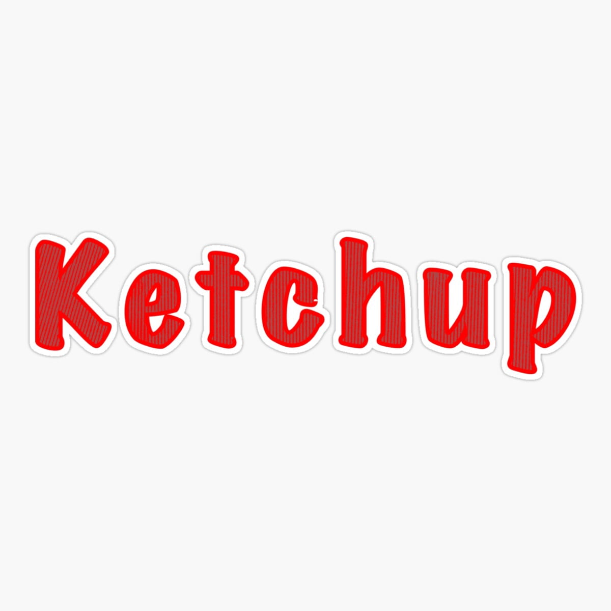Maneki Condiment | Labels Ketchup | Oodie Art |Kitchen Decor | Tag Git ...