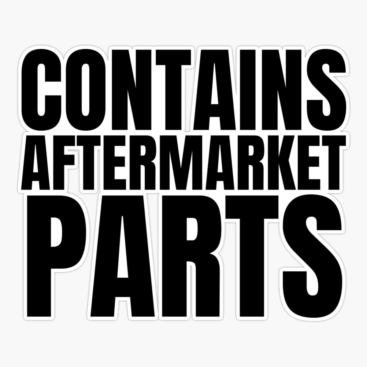 Maneki Contains Aftermarket Parts, Amputee Humour, Amputee, Amputee ...