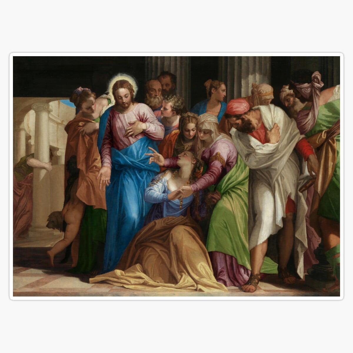 Maneki The Conversion Of Mary Magdalene | Paolo Veronese | 1548 ...