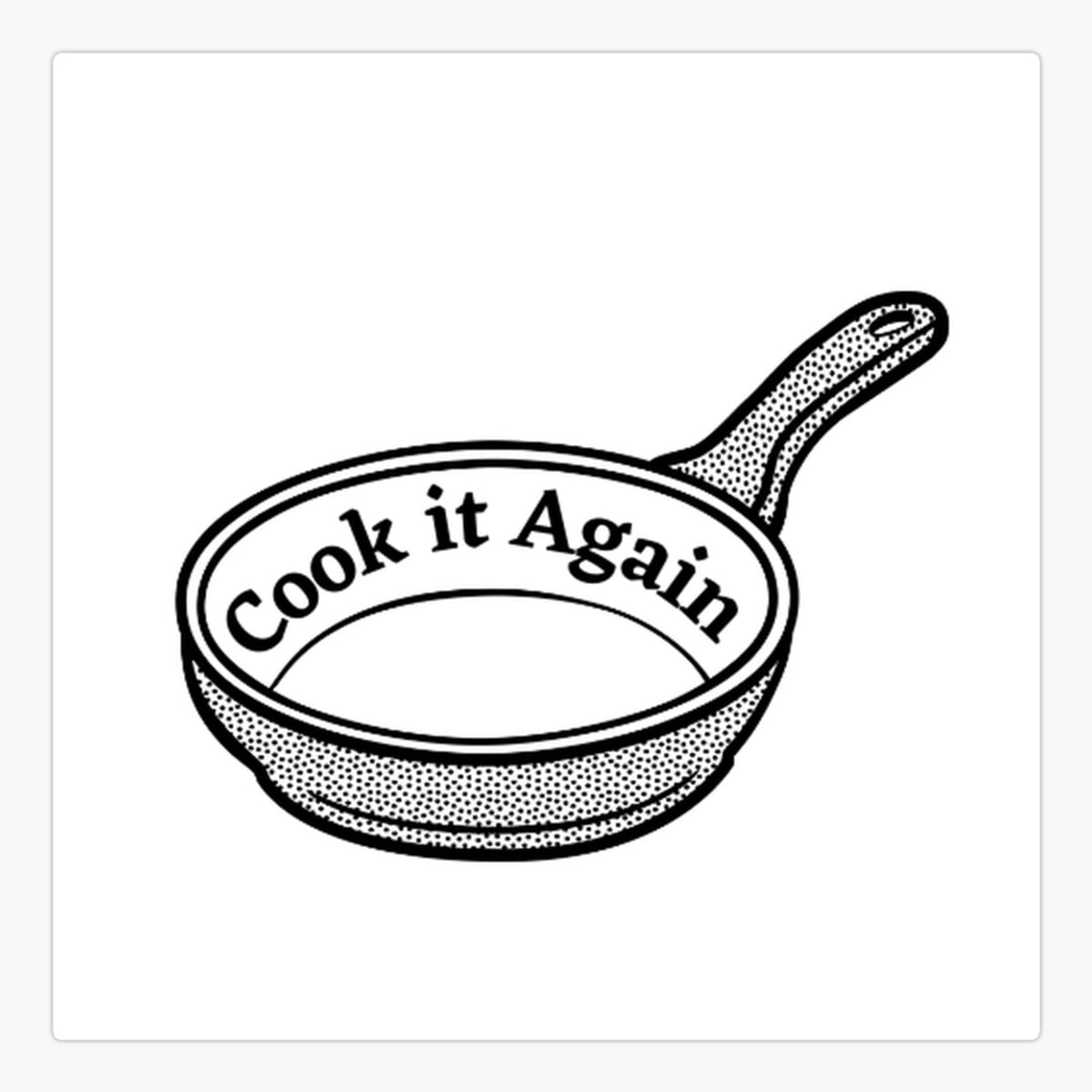 Maneki Cook It Again Sticker, Phone Decal Water Bottle Stickers Car ...