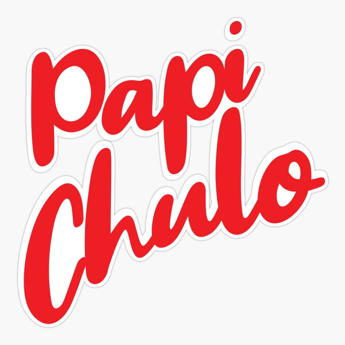 Maneki Cool Papi Chulo Cool He'S The Man Design Sticker, Phone Decal ...