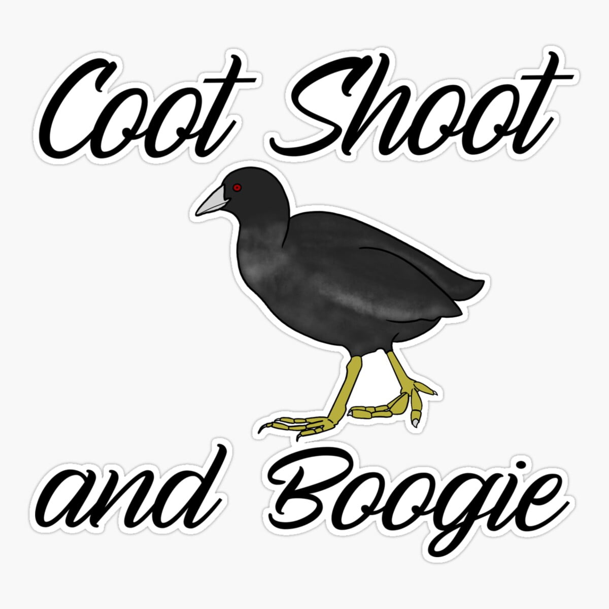 Maneki Coot And Boogie Er, Phone Decal Water Bottle Stickers Car Decals ...