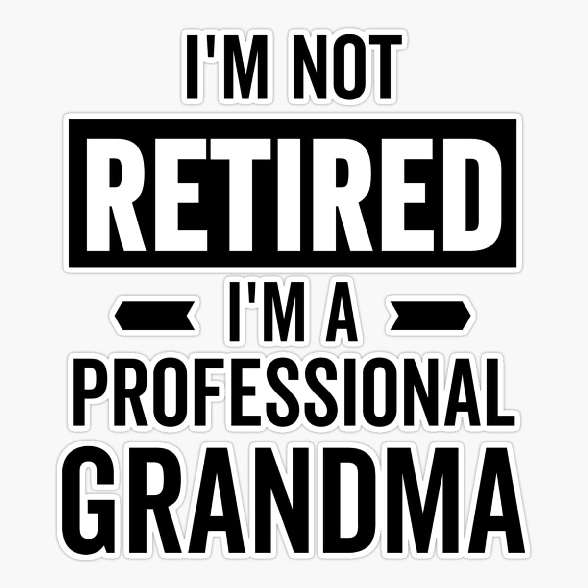 Maneki Copy Of Funny Retirement Saying / Retirement Party Gift / Newly ...