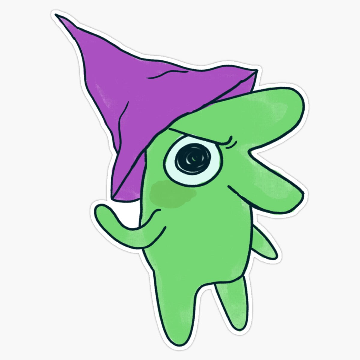 Maneki Copy Of Glep Smiling Friends Er Angry Er, Phone Decal Water ...