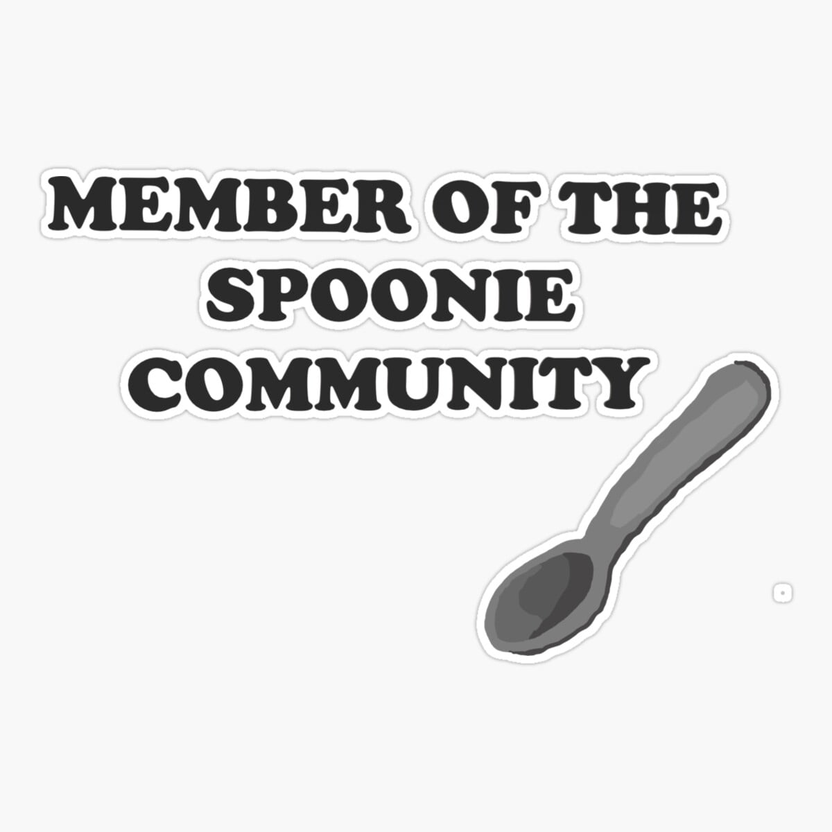 Maneki Copy Of Member Of The Spoonie Community Er, Phone Decal Water ...