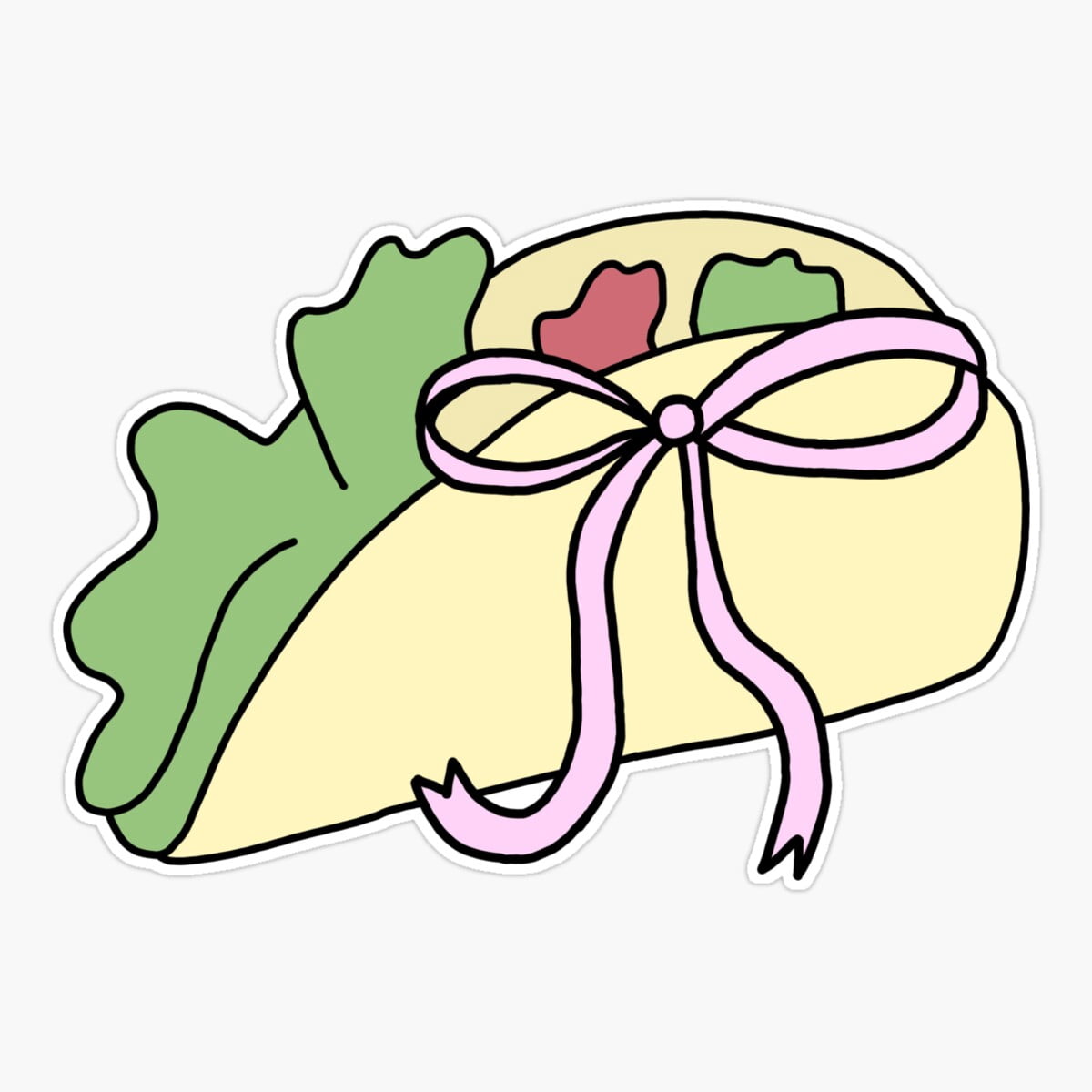 Maneki Coquette Taco Er, Phone Decal Water Bottle Stickers Car Decals ...