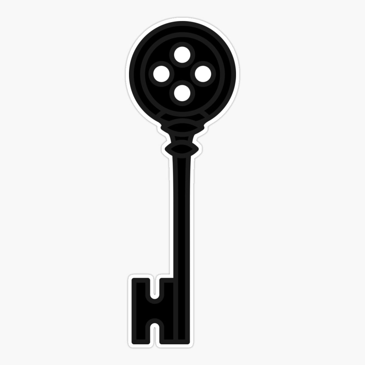 Maneki Coraline Key Skeleton Props Neil Gaiman Promotional Er, Phone ...