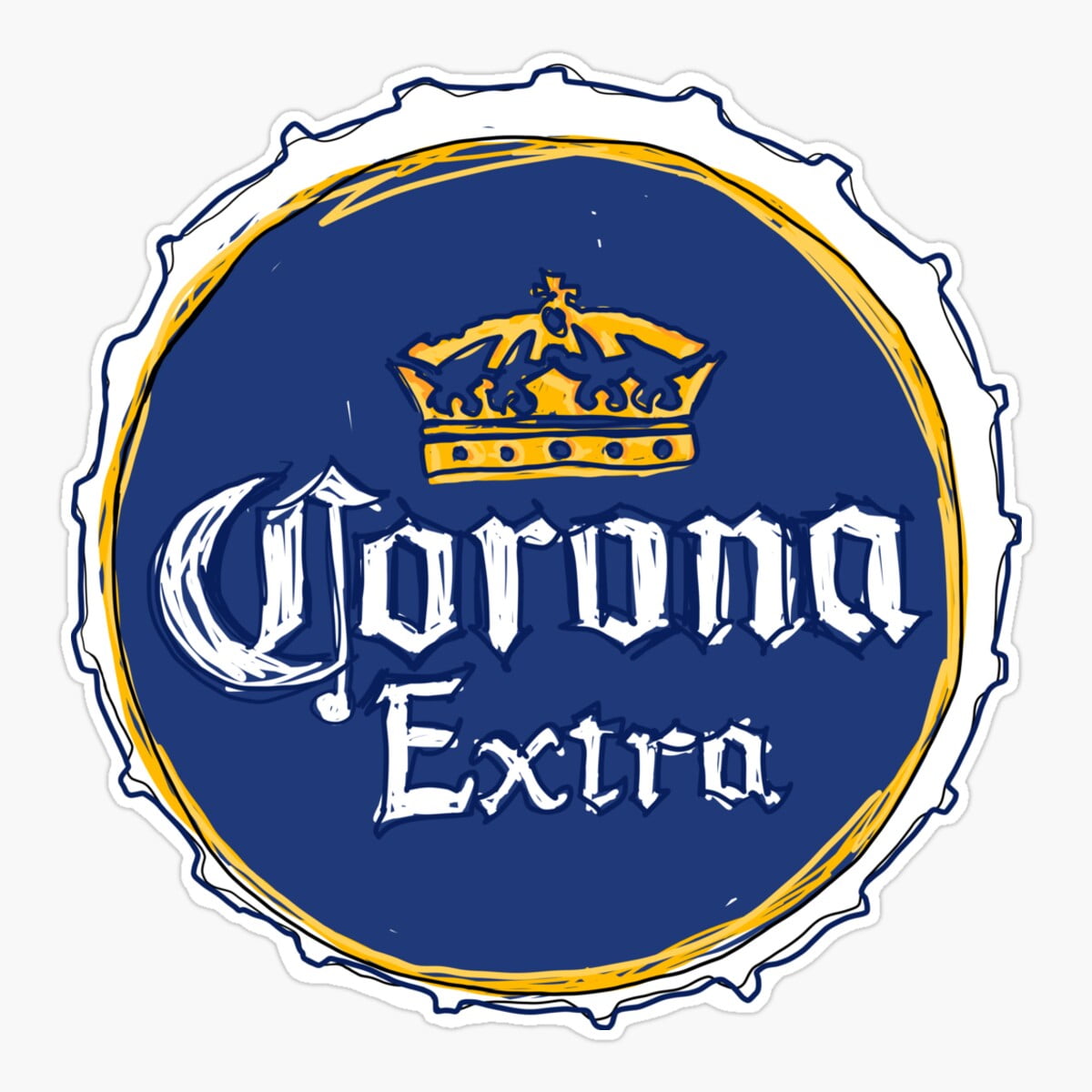 Maneki Corona Pop Lid Sticker, Phone Decal Water Bottle Stickers Car ...