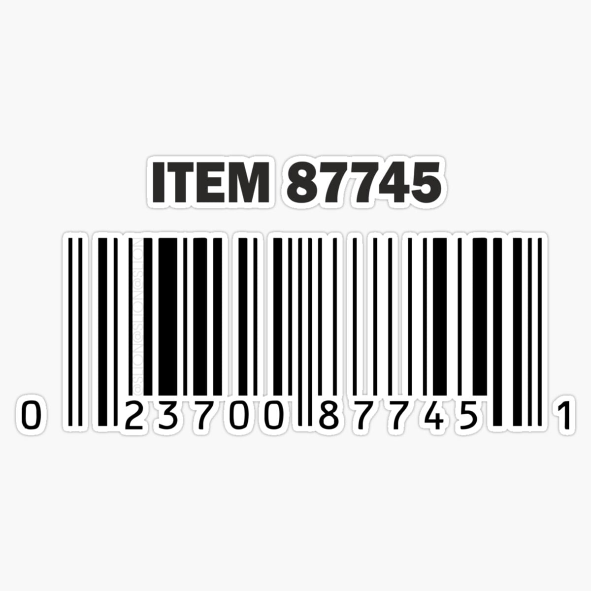 Maneki Costco Chicken Barcode Rotisserie Chicken Label 87745 Er, Phone ...