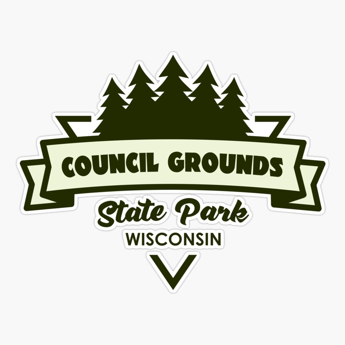 Maneki Council Grounds State Park Wisconsin Trees And Ribbon Er, Phone ...