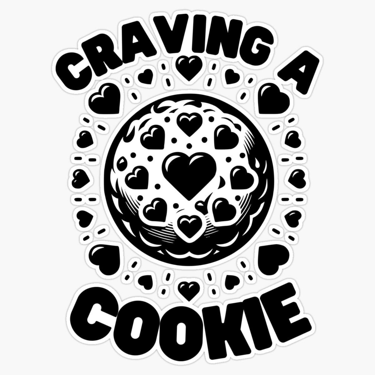 Maneki Craving A Cookie Er, Phone Decal Water Bottle Stickers Car ...