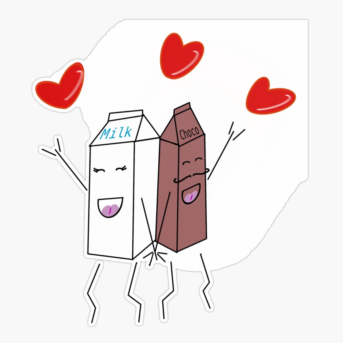 Maneki The Crazy Milk (Design 9): Chocolate And Milk - A Perfect Pair ...