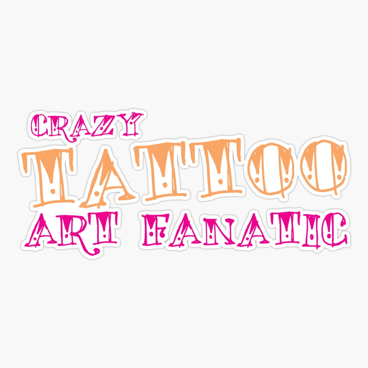Maneki Crazy Tattoo Art Fanatic Er, Phone Decal Water Bottle Stickers ...