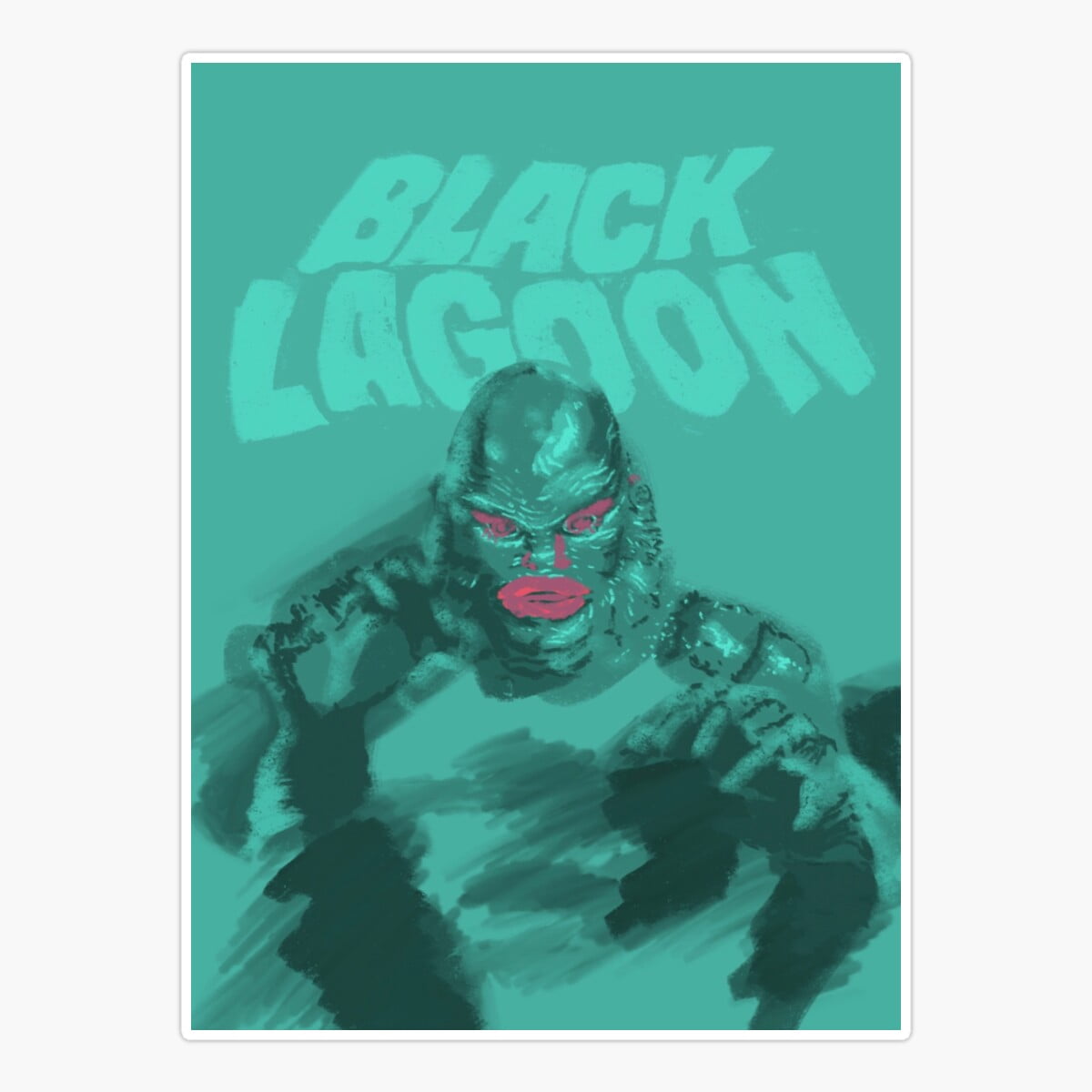 Maneki The Creature From The Black Lagoon (1954) Marker Movie Poster ...